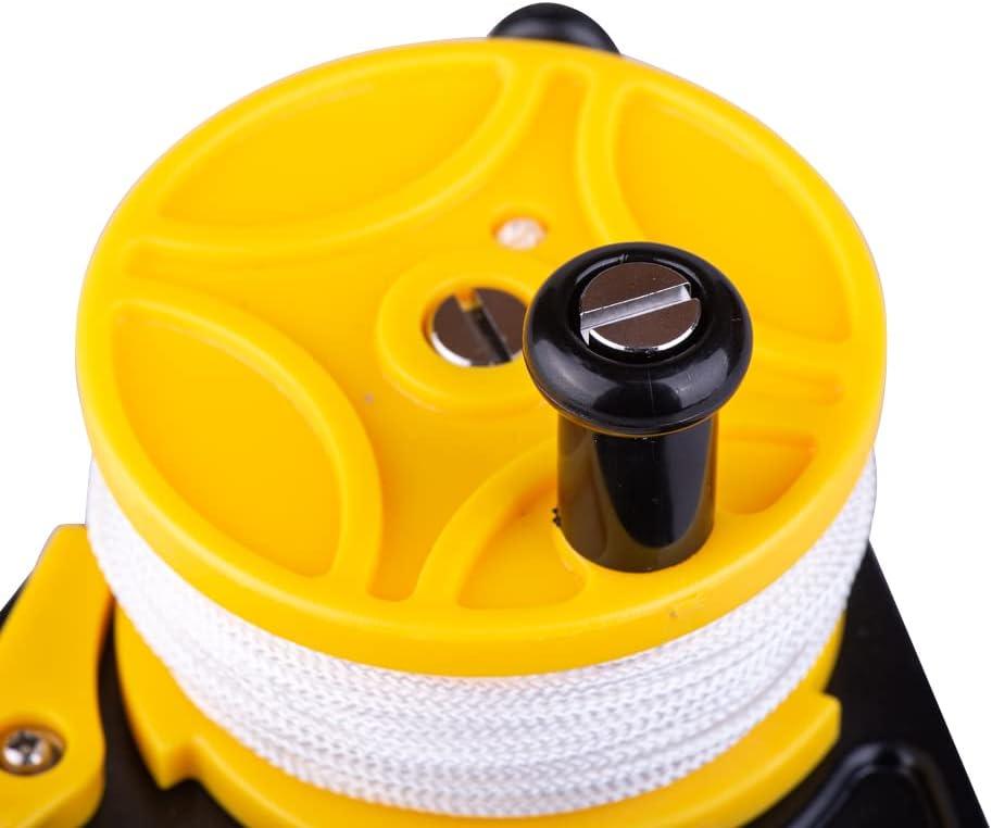 Scuba Diving Reel with Thumb Stopper for Safe Underwater Snorkeling and Spearfishing | 46m ...