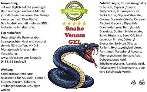 Leivys Original Premium Snake Venom Gel - Effective Joint & Muscle Balm ...