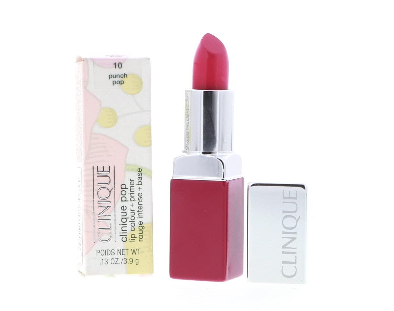 Clinique Pop Lip Colour + Primer - Punch Pop | Long-lasting Lipstick ...