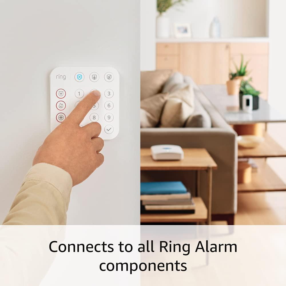 Ring Alarm Pro Base Station with built-in eero Wi-Fi 6 router Device ...