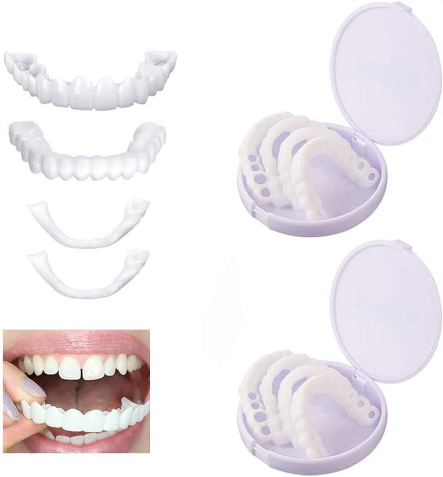 Shop Quality Snap-On Teeth Veneers | Comfortable 2-Piece Dentures for ...