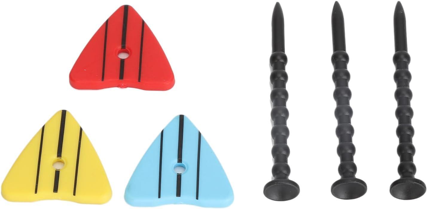 Height Adjustable Golf Tees Set - Premium Golf Ball Position Markers ...