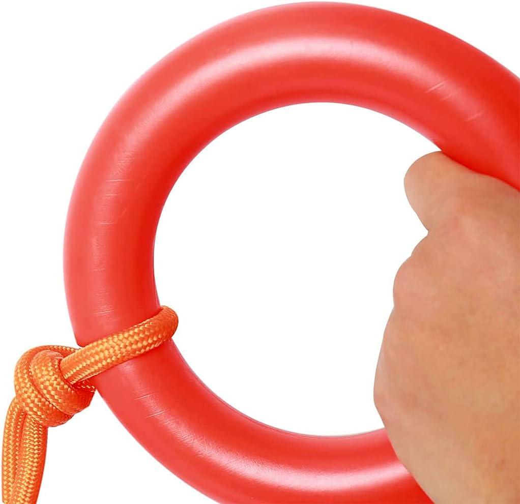 HZFLY Water Floating Lifesaving Rope 98.4FT | Outdoor Professional Throwing Rescue Rope with ...