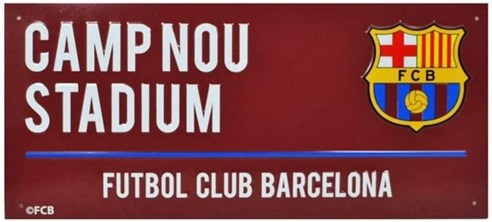 FC Barcelona Camp Nou Street Sign - One Size White | Official ...