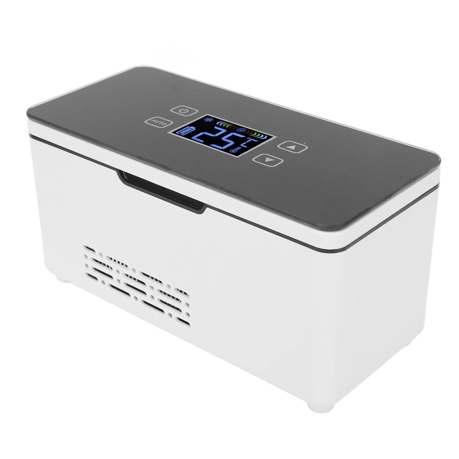 Mini Insulin Cooler: Portable Refrigerator with LED Display and Precise ...