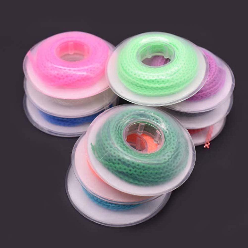 10 Pcs Colorful Orthodontic Elastic Chain Brace Power Chains - 4.5M ...
