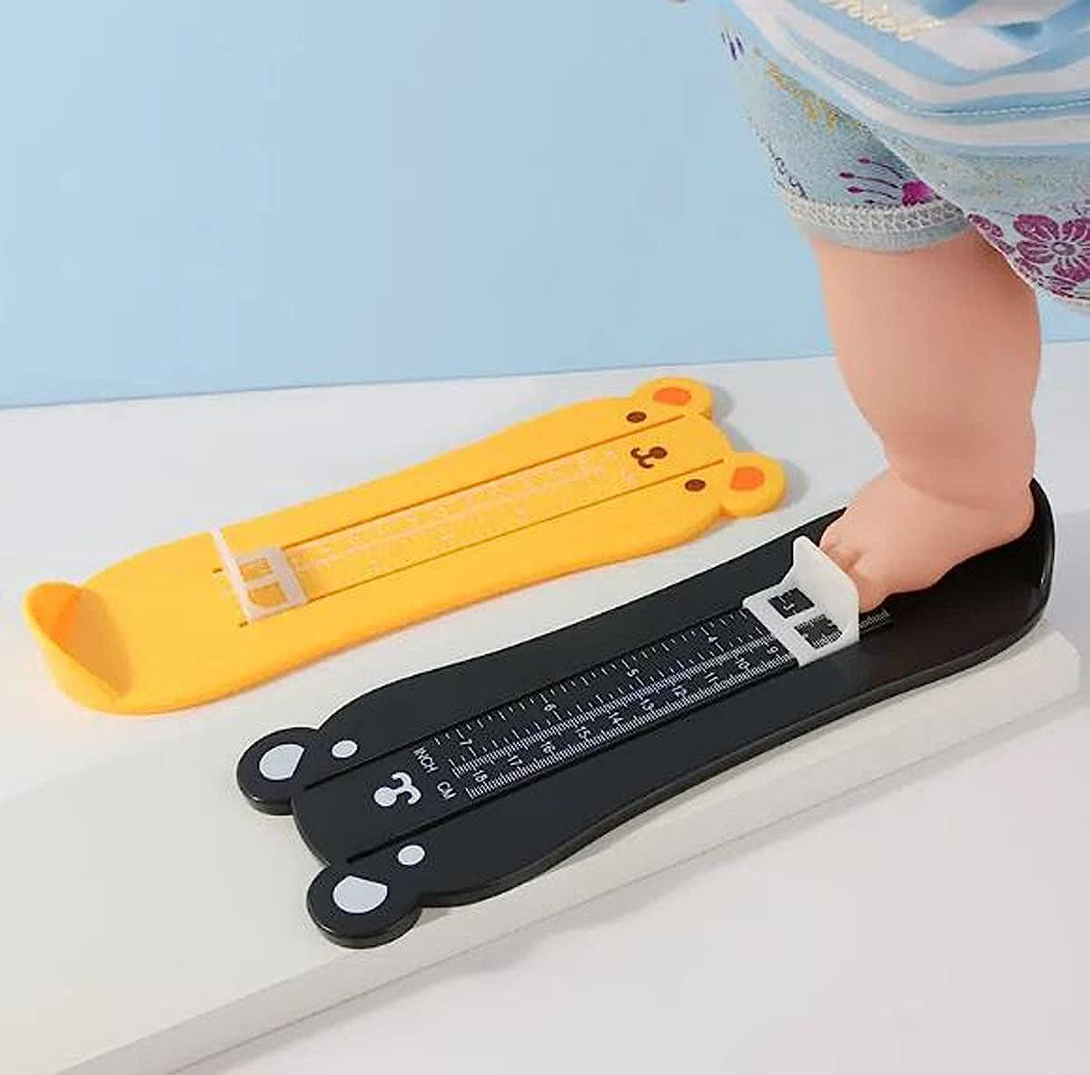 Cartoon Bear Baby Shoe Sizer | Toddler & Kids Foot Measuring Device ...