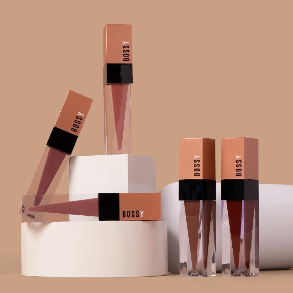 Bossy Cosmetics Vegan Liquid Lipstick | Hydrating & Long Lasting Matte ...