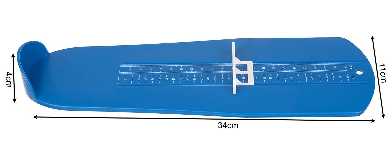 MT MALATEC Foot Measuring Device for Children & Adults | Shoe Sizes 15 ...