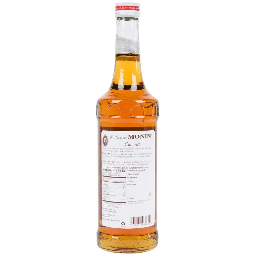 Monin Caramel Syrup 750ml - Premium Quality Syrup for Beverages | Buy ...