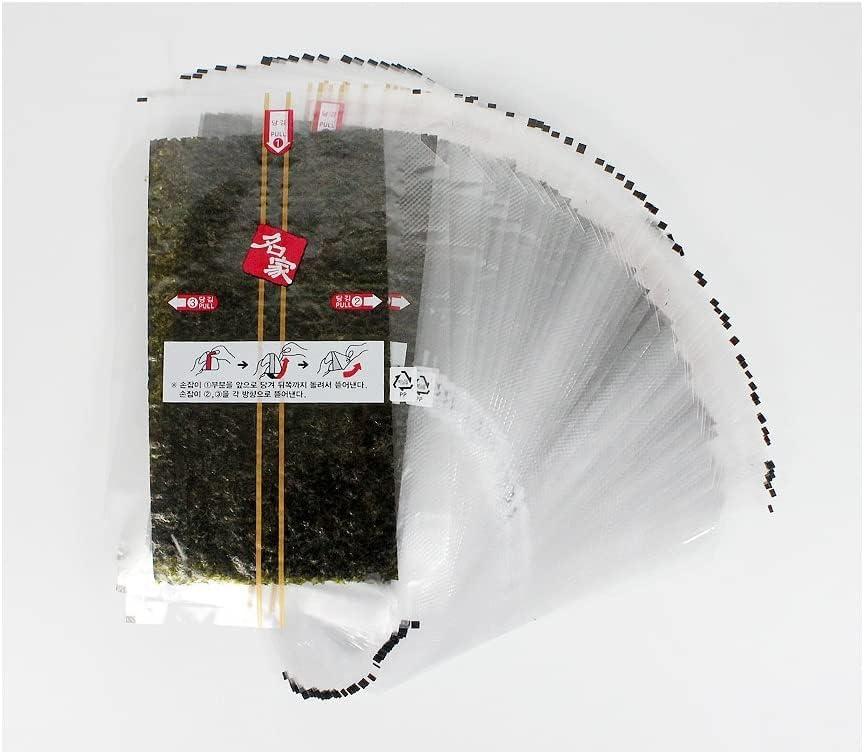 50 Sheets Myungga Onigiri Nori Sushi Rice Ball Triangle Seaweed ...