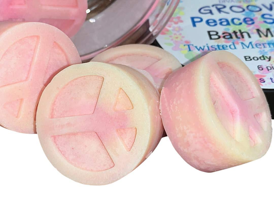 Peace Signs Slow Melt Bath Melts with Cocoa Butter and Shea Butter ...