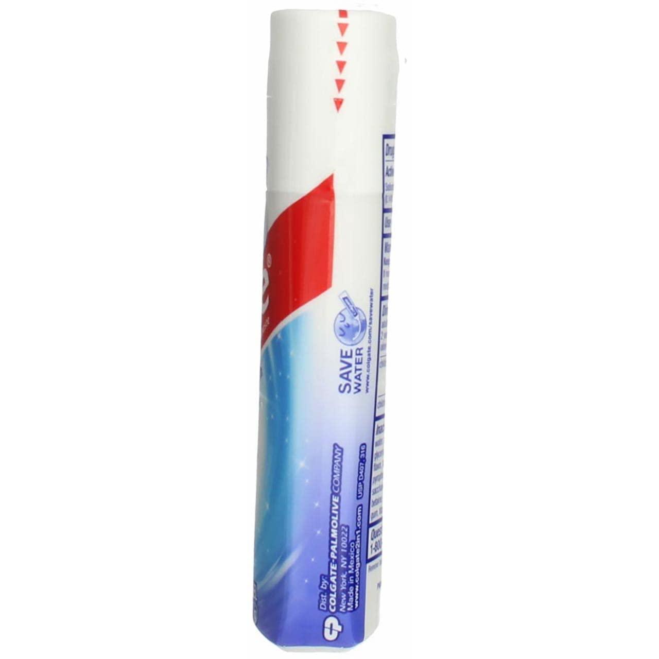 Colgate 2-in-1 Whitening Toothpaste 4.60 oz (Pack of 6) - With Stain ...
