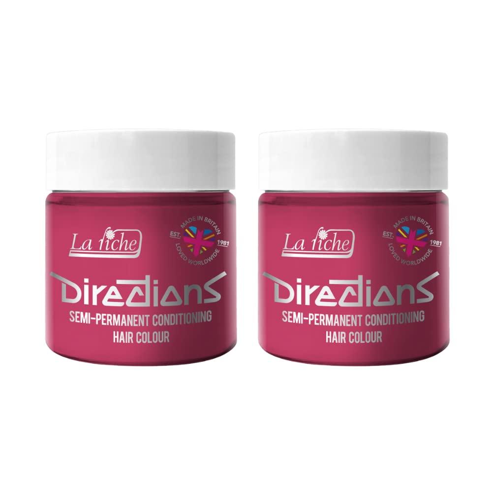 La Riche Directions Semi-Permanent Hair Color 100 ml Jar - Flamingo ...