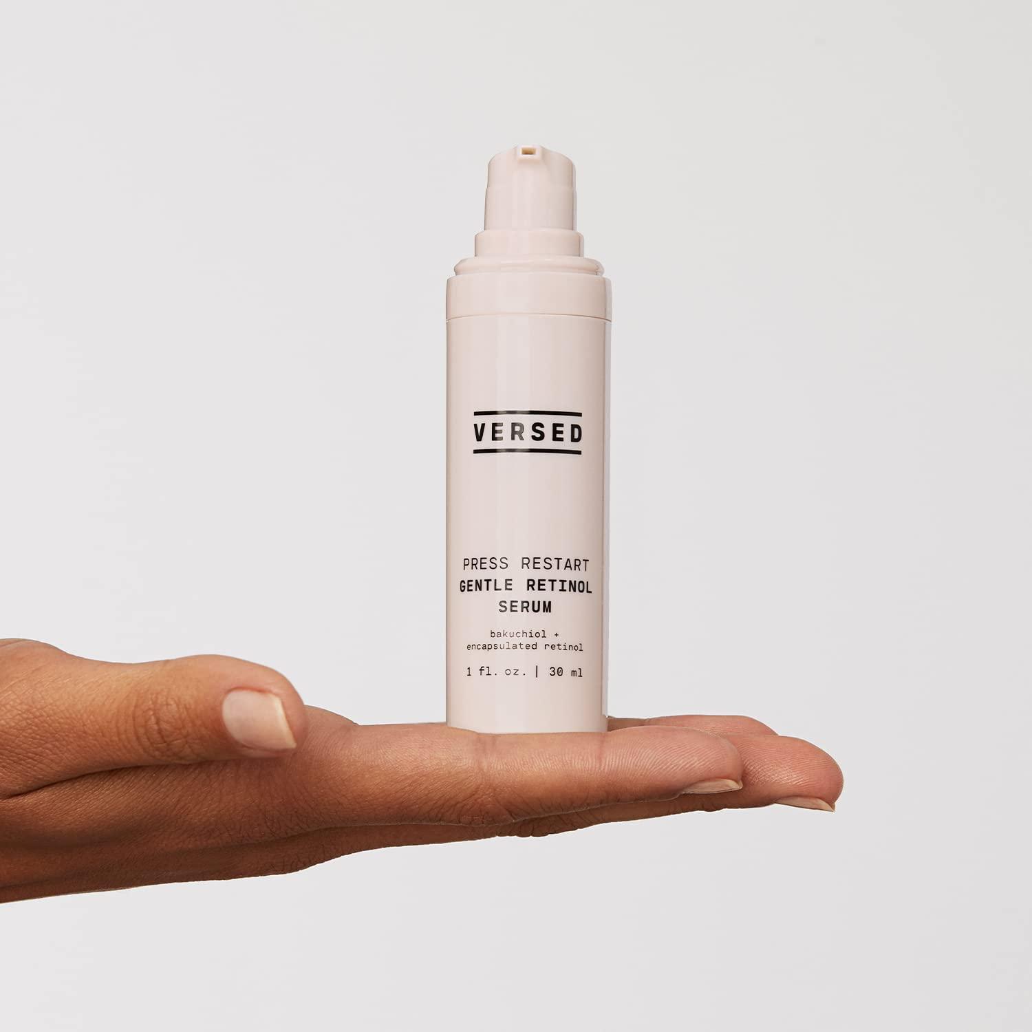 Versed Press Restart Gentle Retinol Serum - Vegan, Non-Drying Formula ...