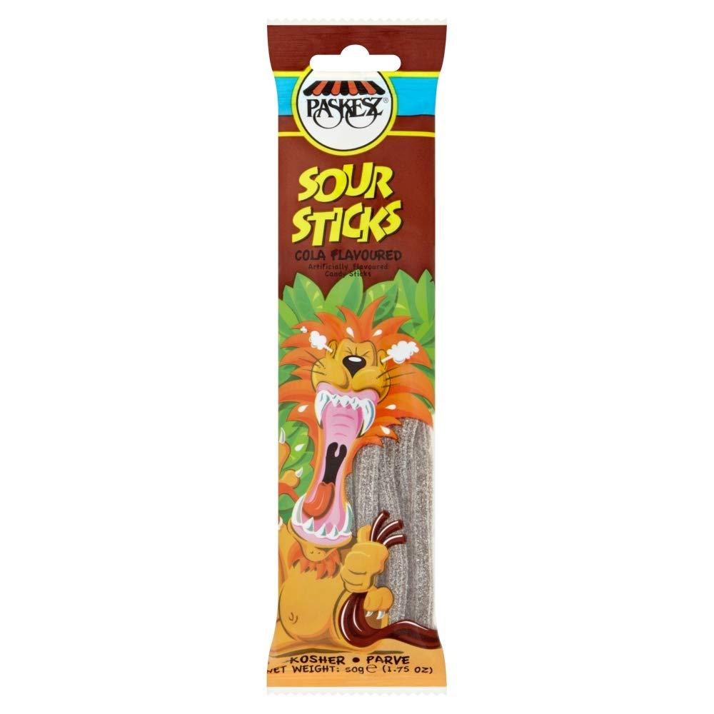 Paskesz Sour Sticks Cola Flavoured 50g | Buy Now with Express ...