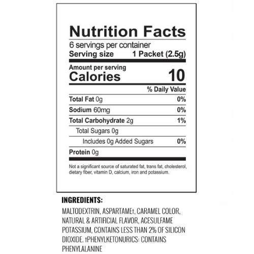 Delicious A&W Root Beer Powder Drink Mix - 6 Count (Pack of 12) | Sugar ...