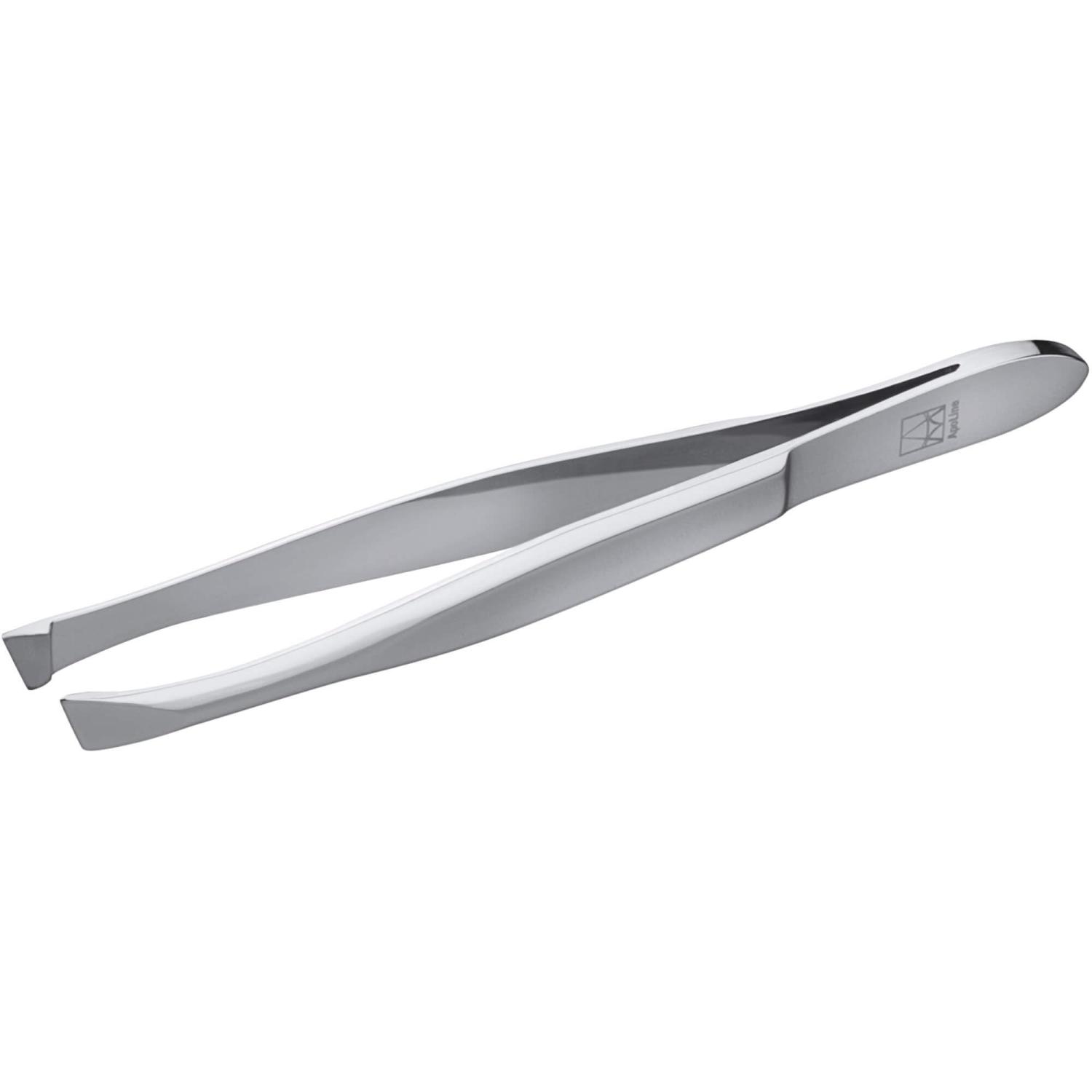 Apoline 8cm Chrome Tweezers - Precision Angle Tweezers for Perfect ...
