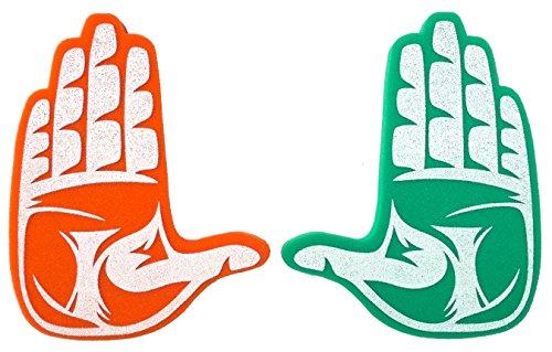 Root Sportswear NCAA College Hand Sign Foam Hands/Foam Fingers for ...