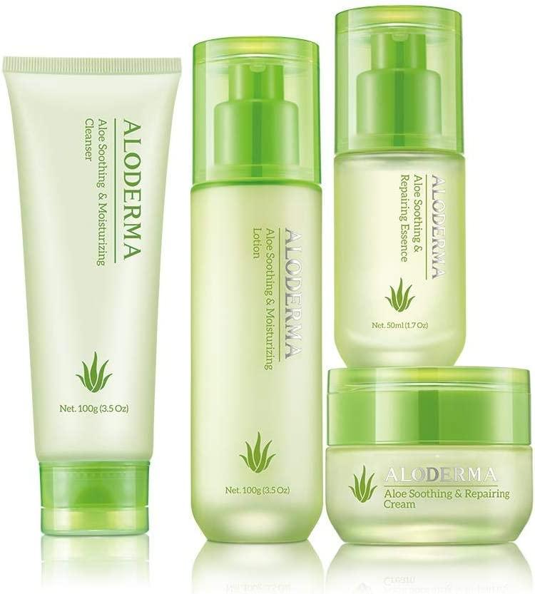 ALODERMA Organic Aloe Vera Soothing Toner | Infused with Natural ...