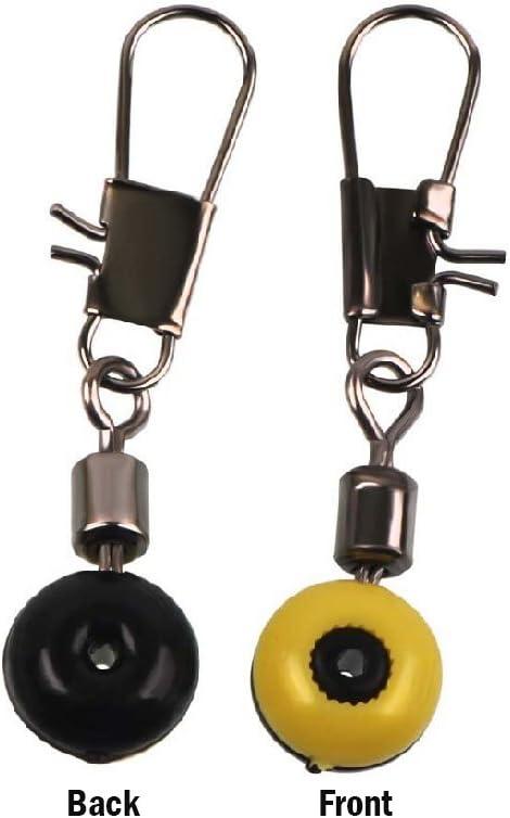 Fishing Line Sinker Slides Float Connector Rolling Swivels with Snaps ...
