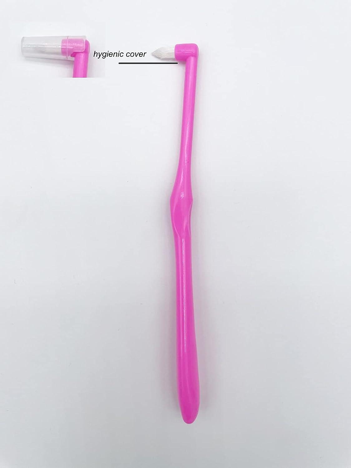 Boyizupha 7 Pcs End Tuft Tapered Trim Toothbrush Set - Compact and ...