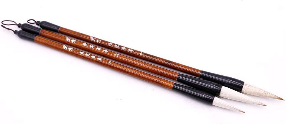 Artecho Chinese Calligraphy Brush Calligraphy Sumi Brush 3 Size Jianhao ...