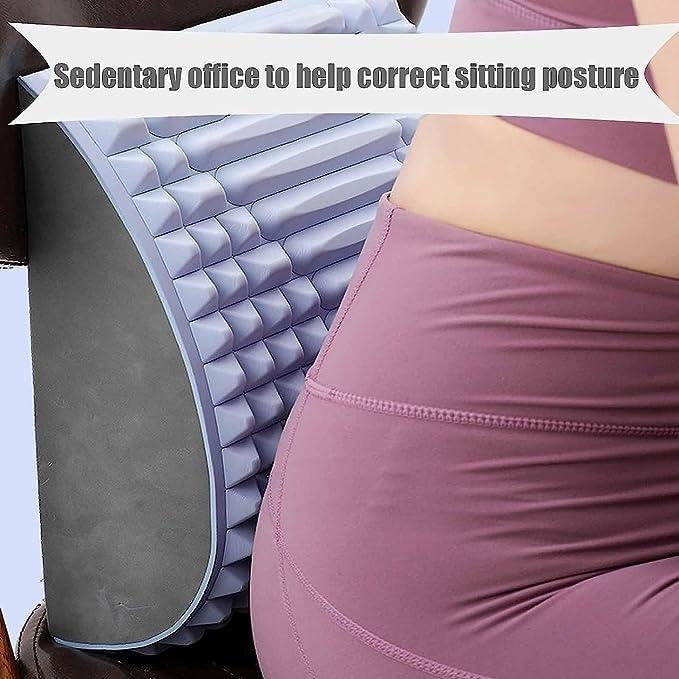 Colo Blue Backhower - Adjustable Neck Cracker Pillow for Lower Back ...