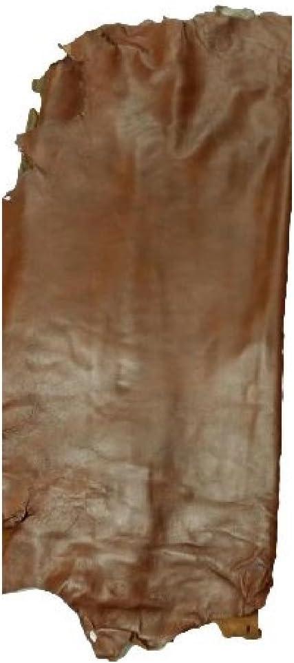 REED Leather HIDES - Antique Brown Sheep Skin 7-10 SF for Arts & Crafts ...