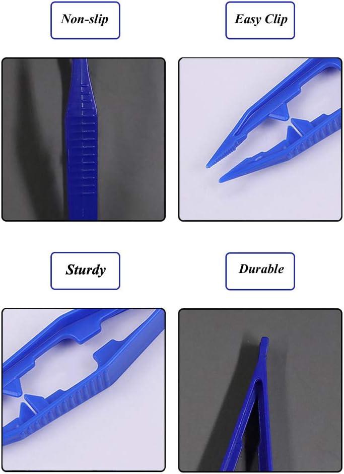 30PCS Plastic Tweezers - Craft Forceps Tools for DIY Projects ...