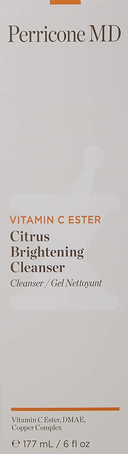 Perricone MD Vitamin C Ester Citrus Brightening Cleanser 6 Fl Oz - Skin ...