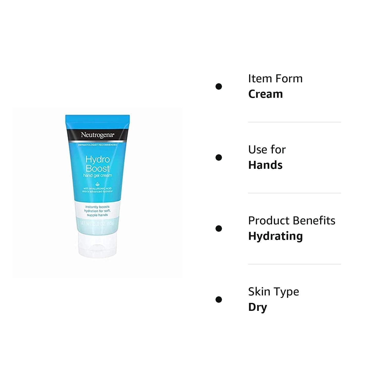 Neutrogena Hydro Boost Hand Cream 3 oz - Pack of 3 | Buy Now with ...