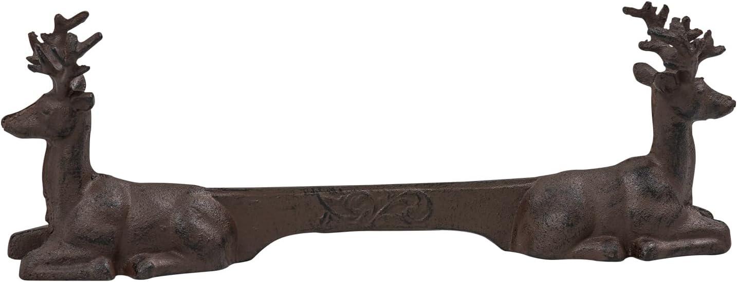 Woodside Outdoor Garden Novelty Deer/Stag Boot Scraper Cast Iron Shoe ...