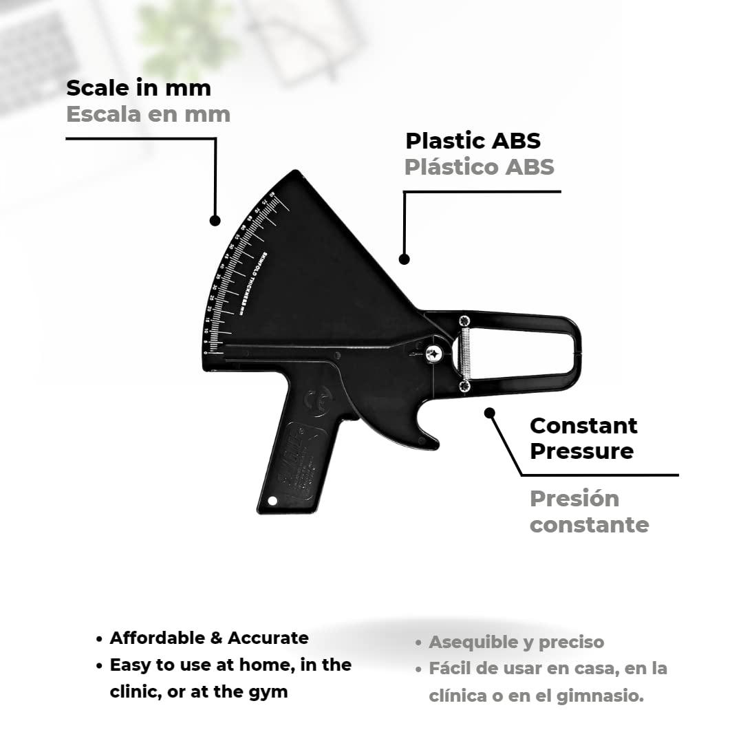 AnthroFlex Basic Anthropometry Kit with Slim Guide Skinfold Caliper and ...