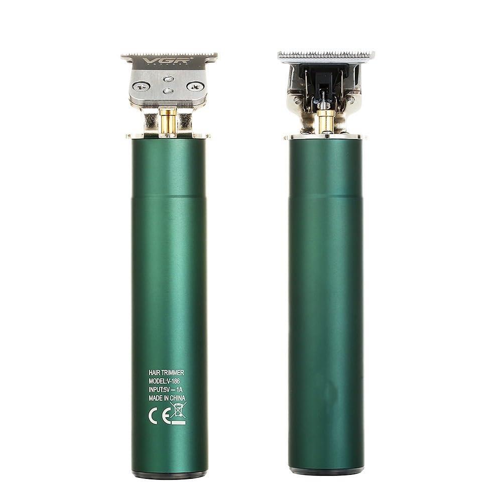 Rechargeable Electric Hair Clippers - T-Shaped USB Full Metal Clipper ...