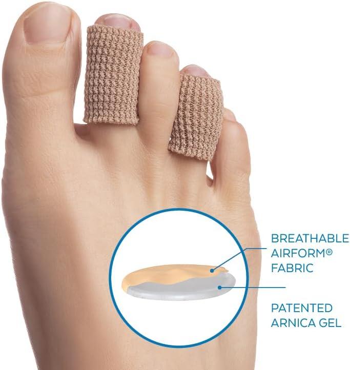 PODERM Toe/Corns Protection Tubes with Patented Arnica Gel for ...