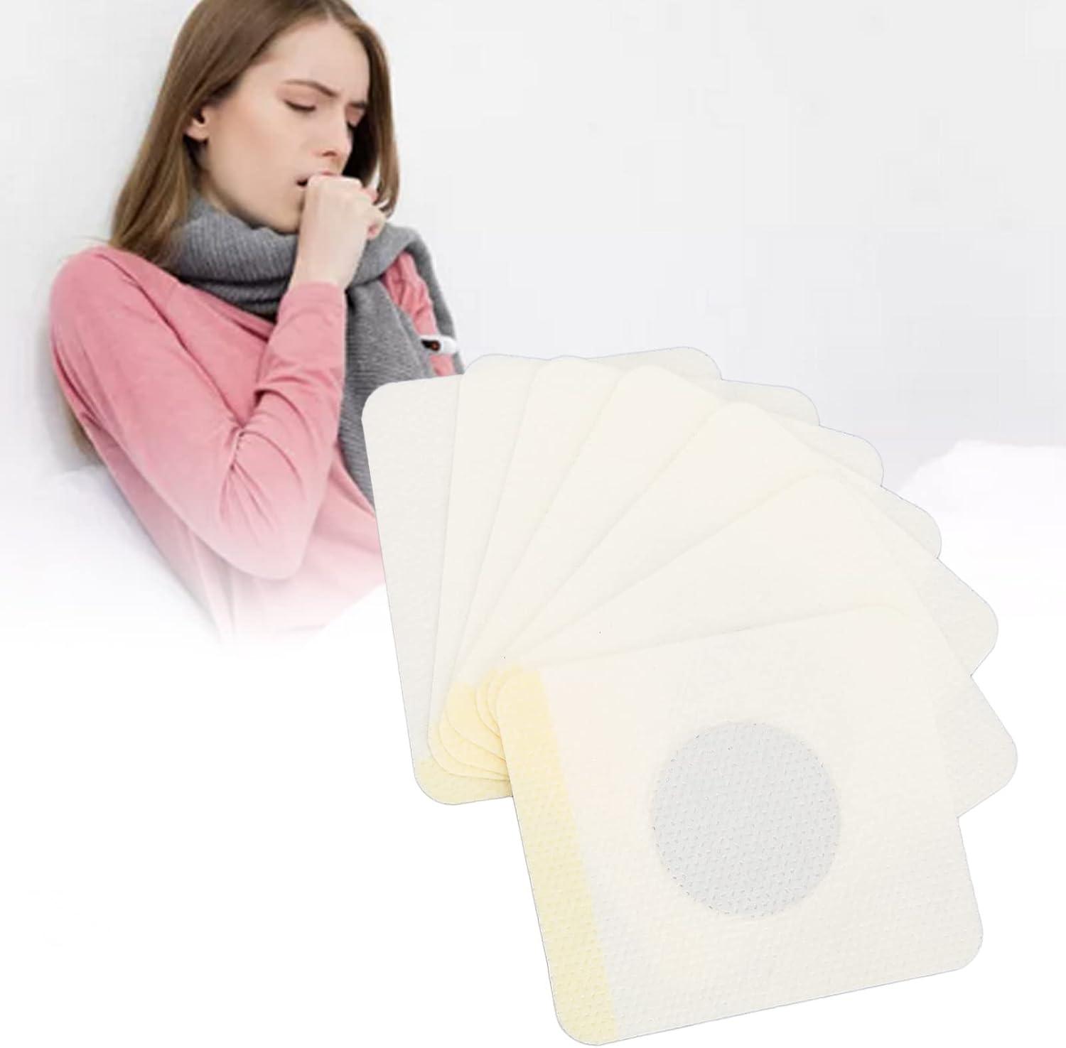 Cough Patch 40 Pcs Cough Relief Chest Cold Suppressant Sticker Acupoint ...