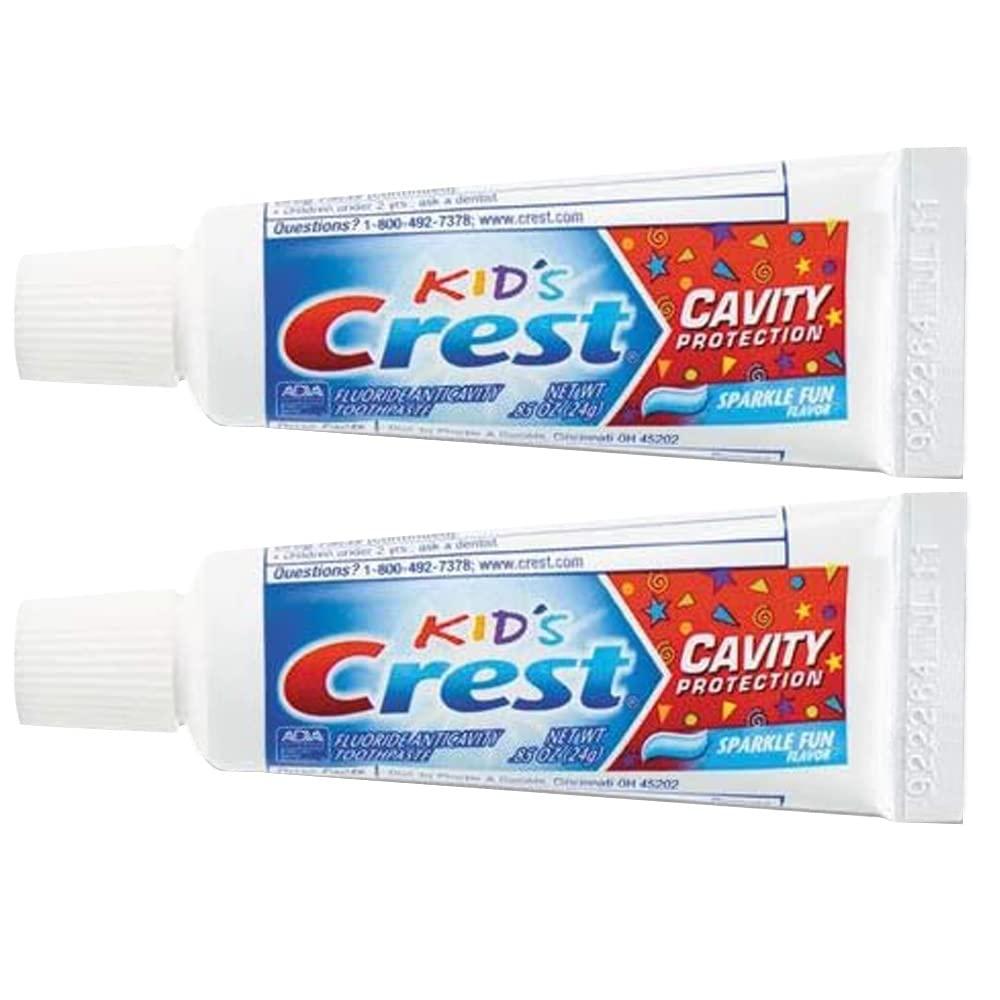 Crest Kids Cavity Protection Toothpaste Sparkle Fun Travel Size 0.85 oz ...