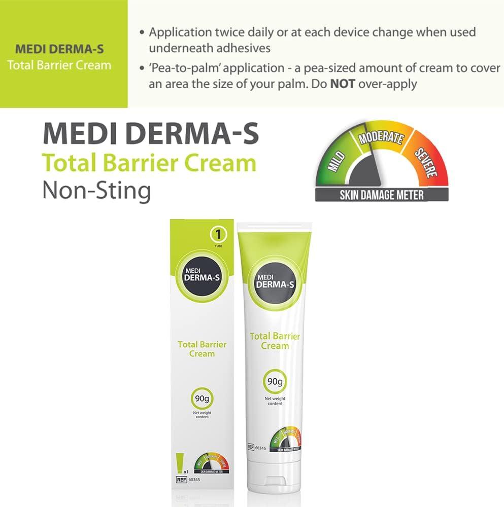 Medi Derma-S Barrier Cream Tube 90g for Gentle Barrier Protection on ...