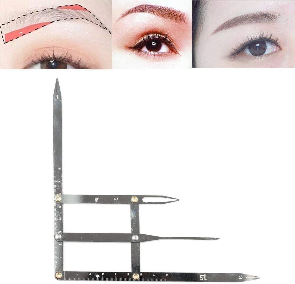 Golden Mean Calipers Stainless Steel Eyebrow Microblading Ruler ...