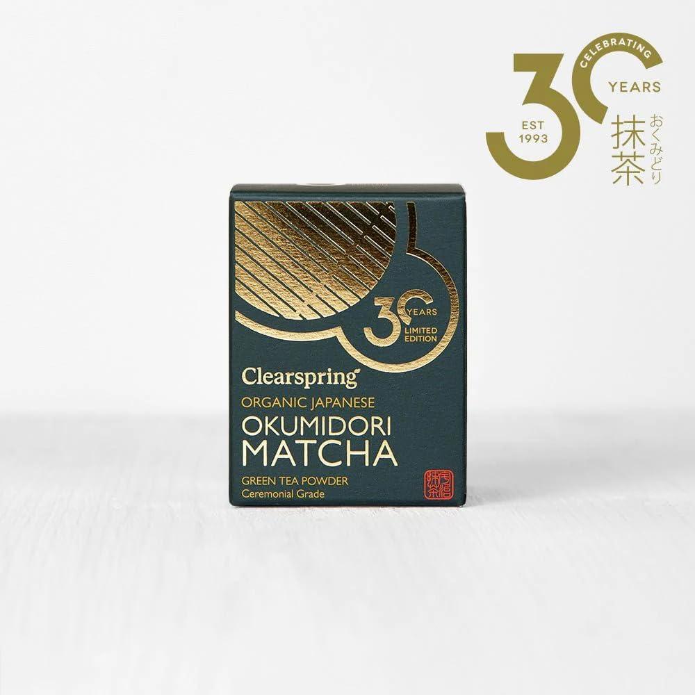 Clearspring Okumidori Matcha - Limited Edition Organic Japanese Matcha ...
