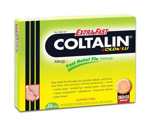 Fortune Cold & Flu Series COLTALIN Extra Fast Relief Tablet - 24 Tablets