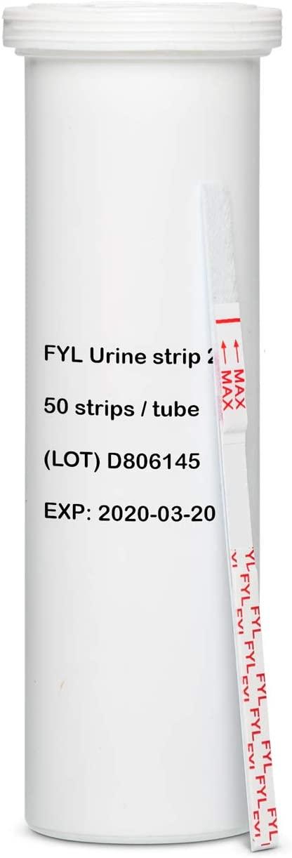 Fentanyl Drug Testing Strips 25 Pack - Rapid Urinary Detection Test for ...