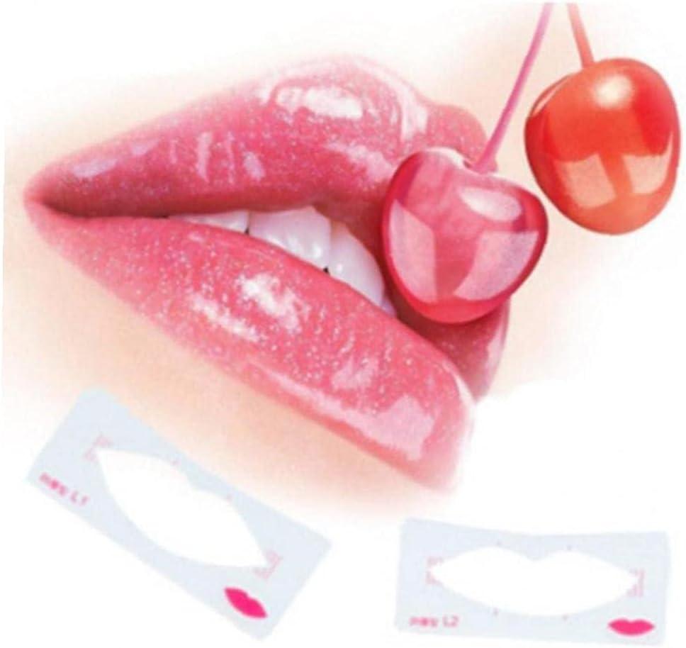 3 Pieces Lip Stencils | Makeup Beauty Tools for Perfect Lip Design ...