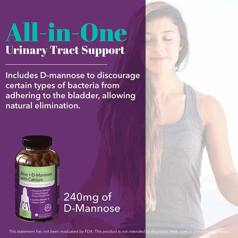 Interstitial Cystitis Relief: Aloe Vera Capsules with D-Mannose ...