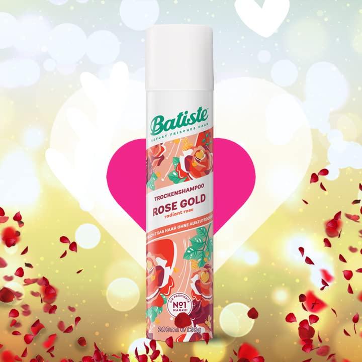Batiste Rose Gold Dry Shampoo 4.23oz | Refresh Hair, Absorb Oil | Add ...