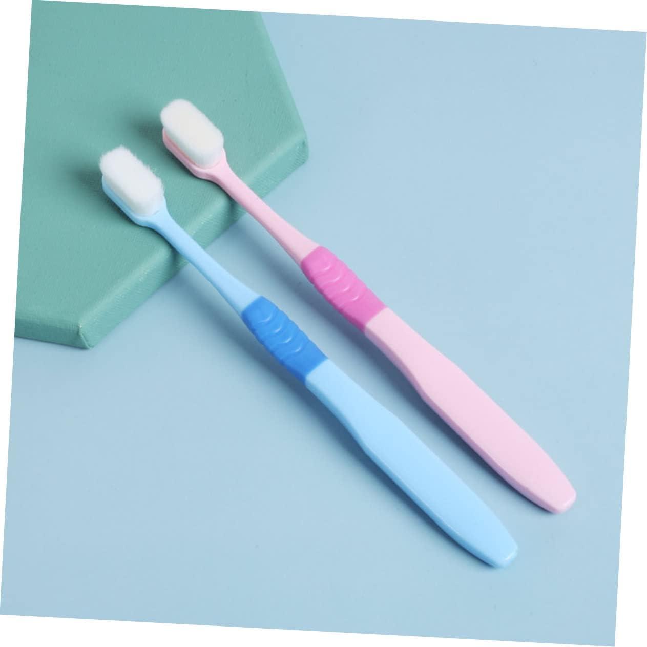 Soft Adult Toothbrush Set - 2-Piece Couples Care for Gums - Extra ...