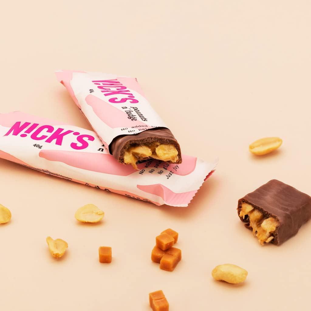 NICKS Chocolate Favourite Mix Box - Keto Snack Bars, No Added Sugar ...
