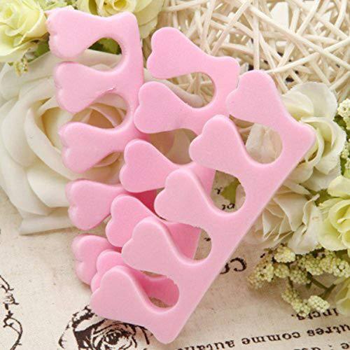 Beaupretty 40st Toe Separator Set - Hammer Toe & Nail Polish Spacer for ...