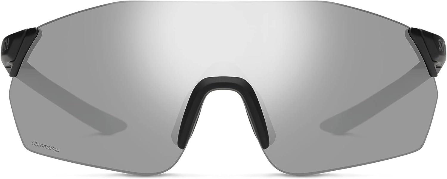 Smith Reverb Sunglasses in Matte Black with Chromapop Platinum Mirror ...